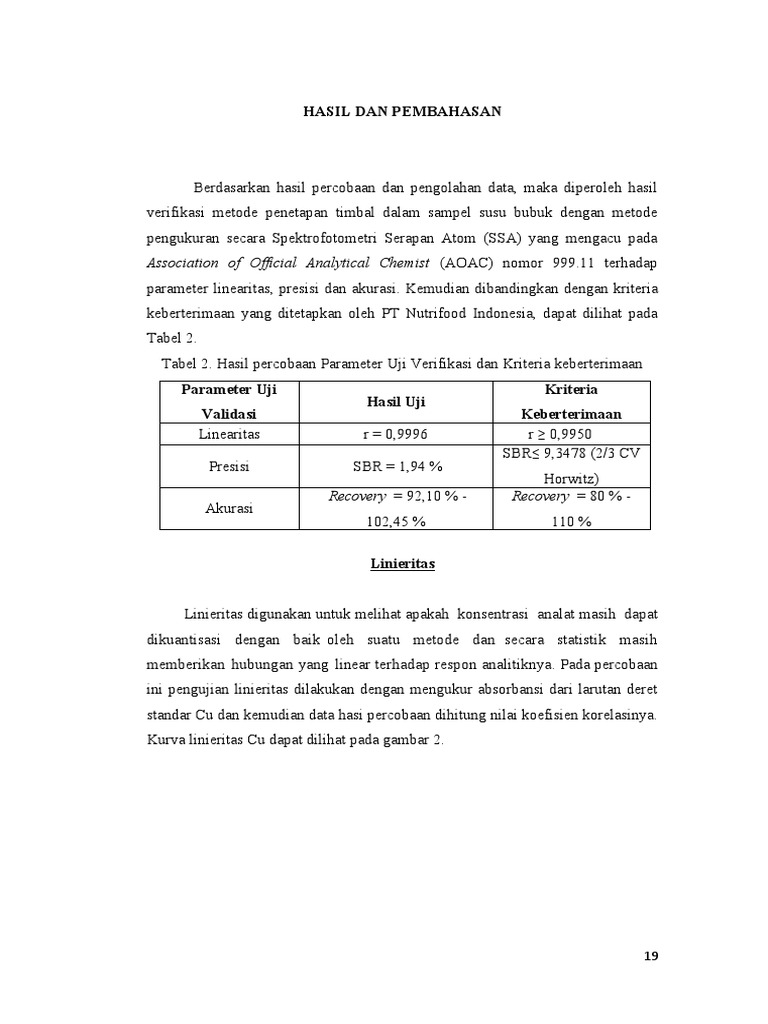 Hasil Dan Pembahasan | PDF