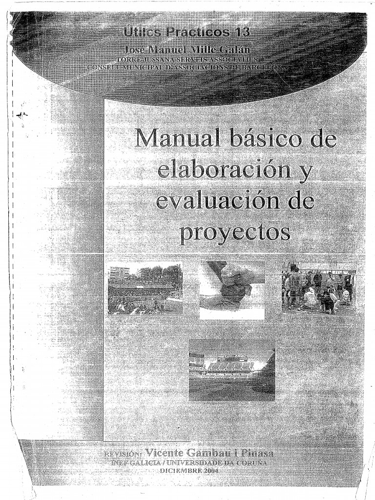 Manual de Elaboracion de Proyecto | PDF