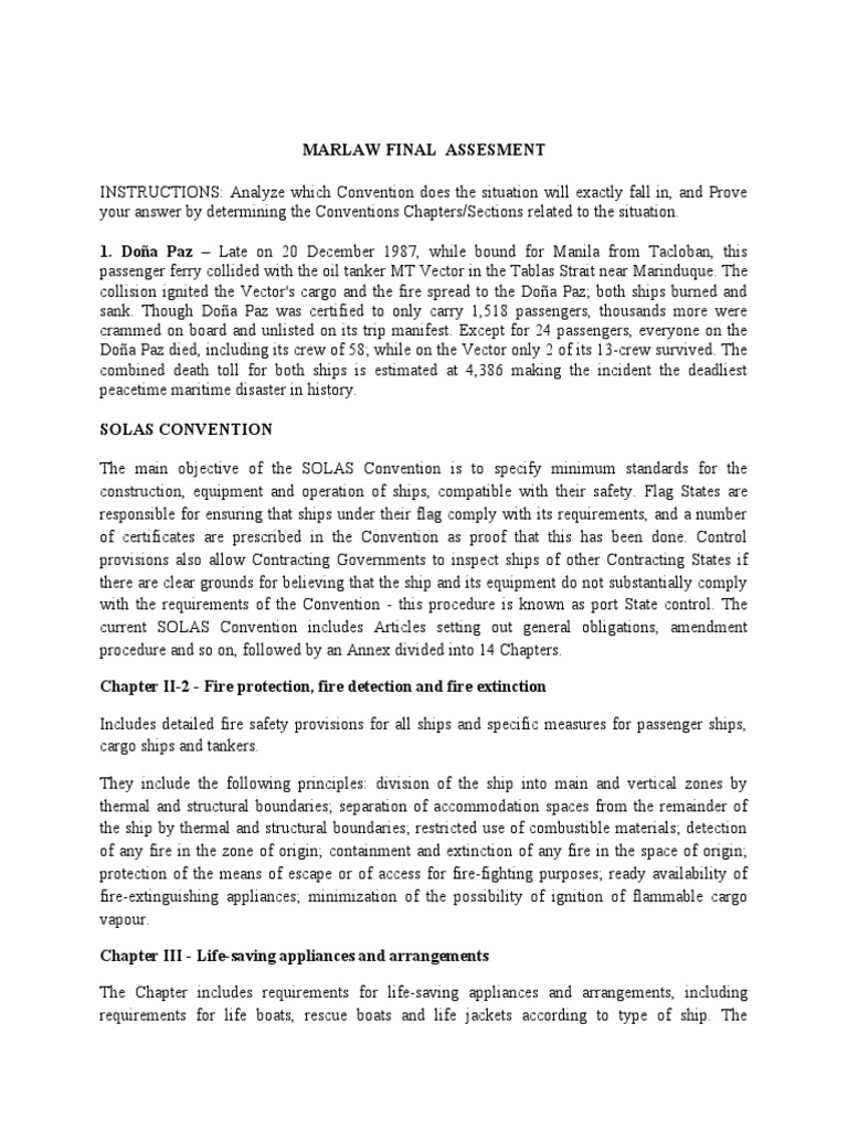 MARLAW | Download Free PDF | Ships | Shipping