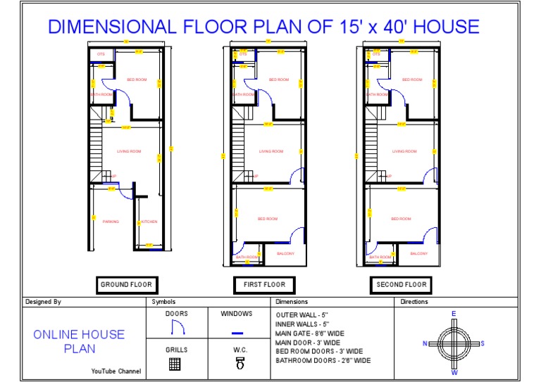 15x40 House Plan | PDF | Room | Queensland Heritage Register