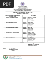 Brigada Eskwela Pledge of Commitment | PDF