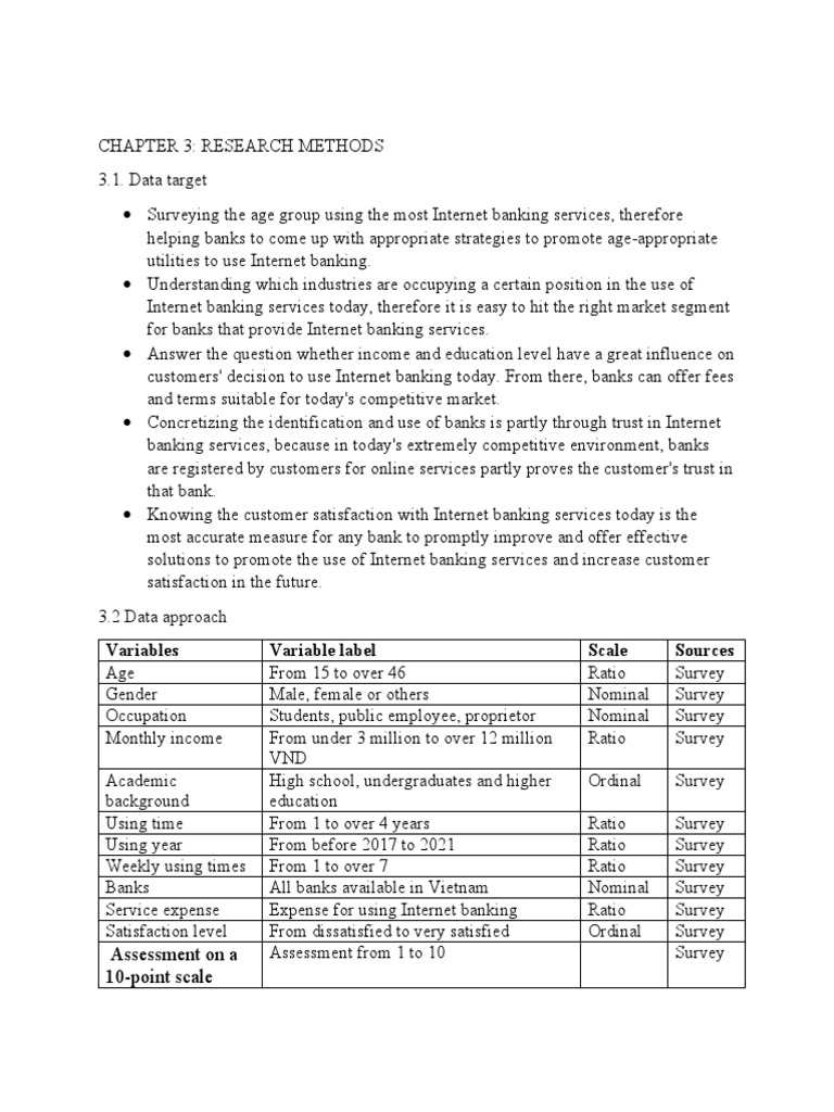 Assessment On A 10-Point Scale: Variables Variable Label Scale Sources ...