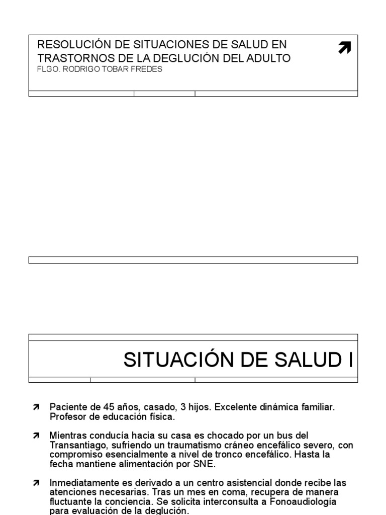 Situación Salud - Deglucion Rodrigo Tobar | Descargar gratis PDF ...