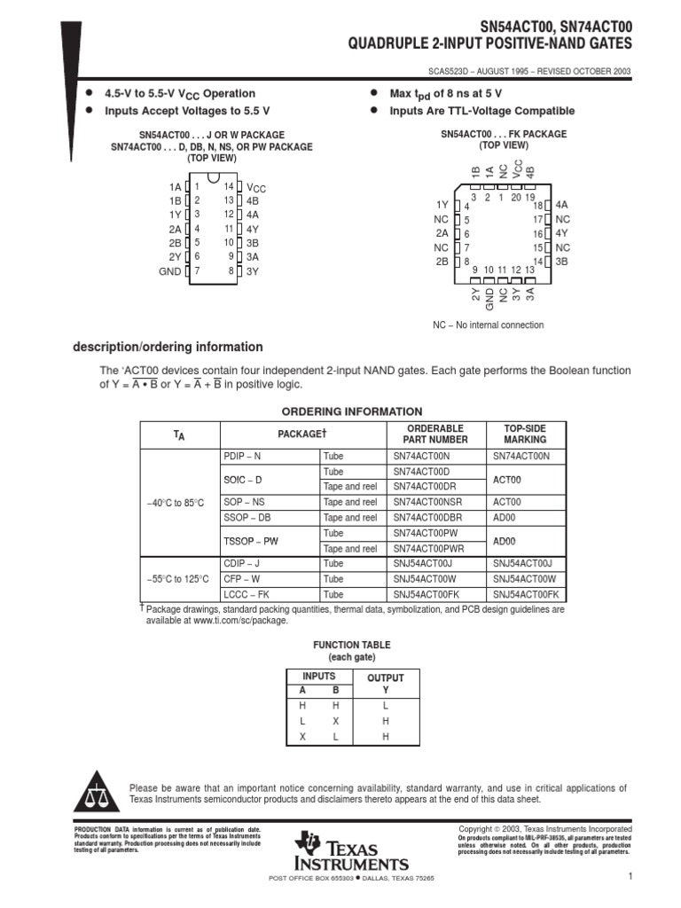 Datasheet | PDF | Electronics