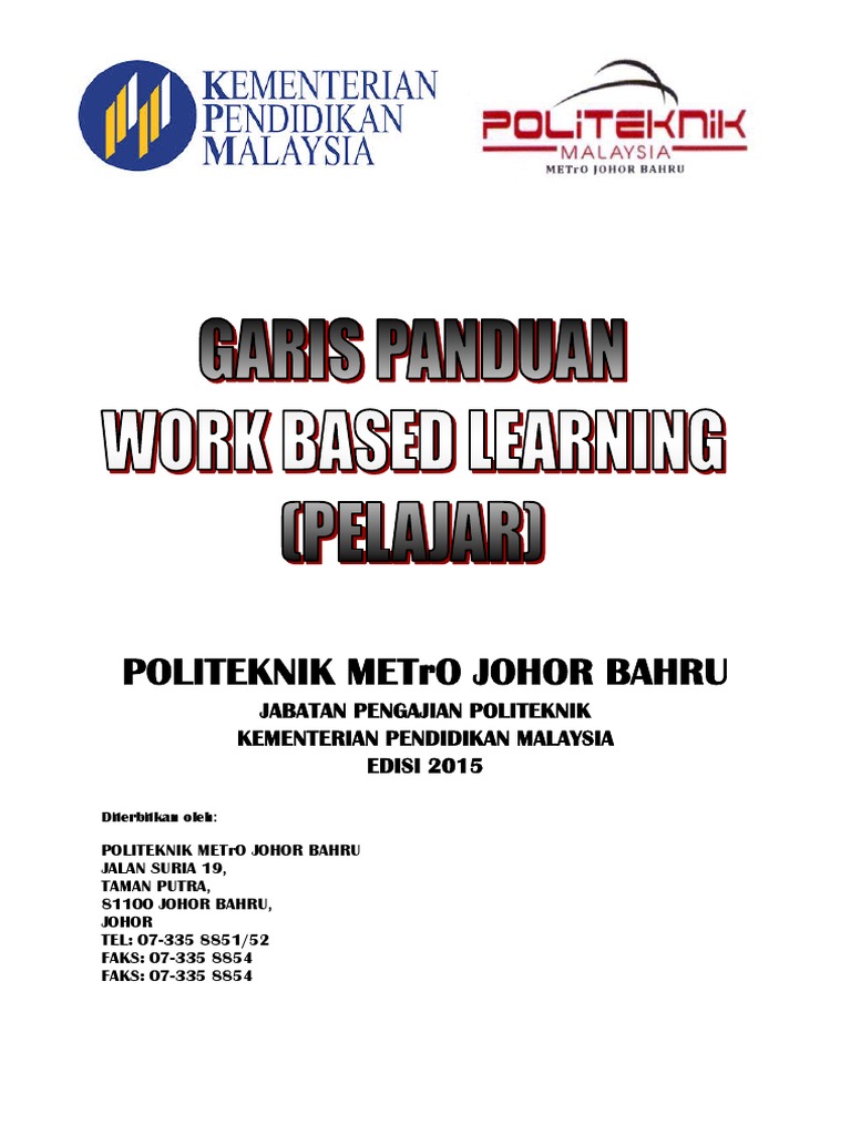 13 Politeknik PMJB - GP WBL (PELAJAR) | PDF
