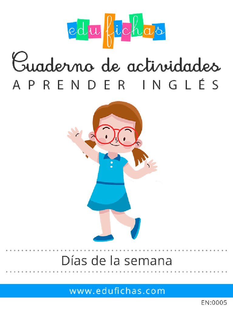 EN0005 Dias Semana Week Edufichas | PDF