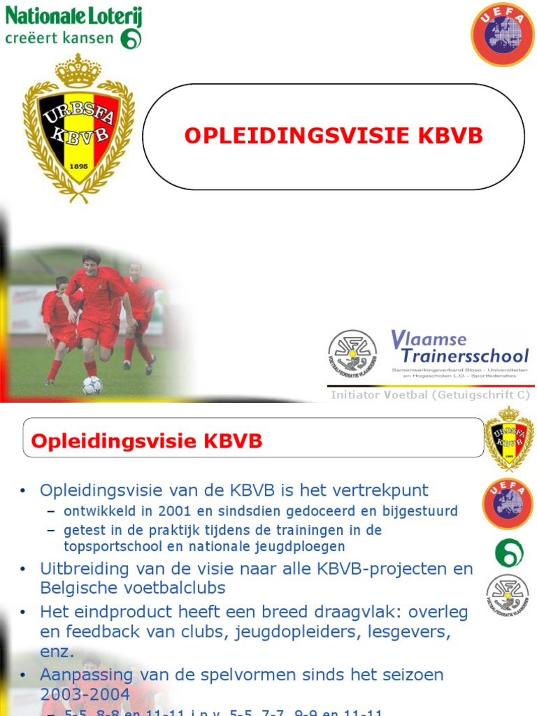 KBVB Opleidingsvisie | PDF
