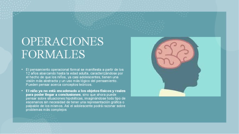 Operaciones Formales | PDF