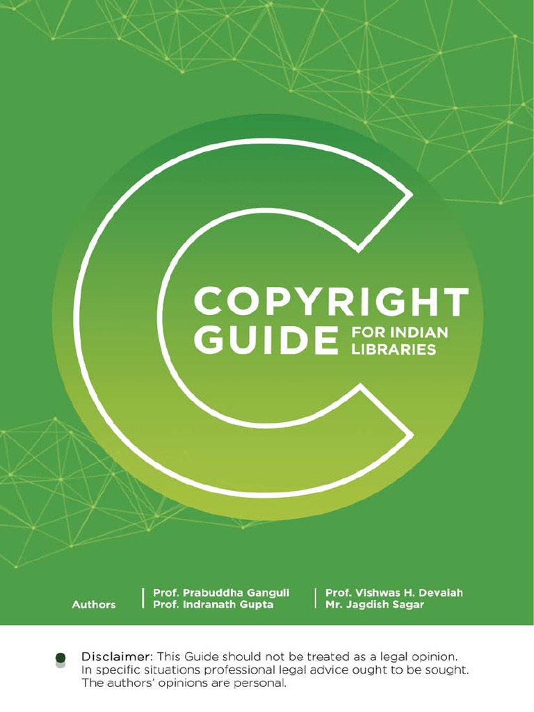 Copyright Guide For Libraries | PDF | Copyright | Libraries