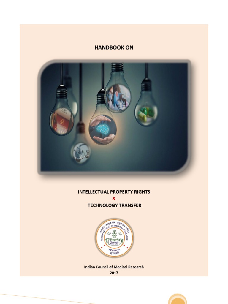 Handbook On Intellectual Property Rights and Technology Transfer | PDF ...
