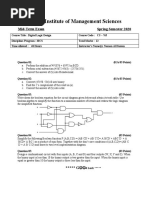 PE2 Python Essentials 2 Part 2 Summary Test Answers Full 100% | PDF ...