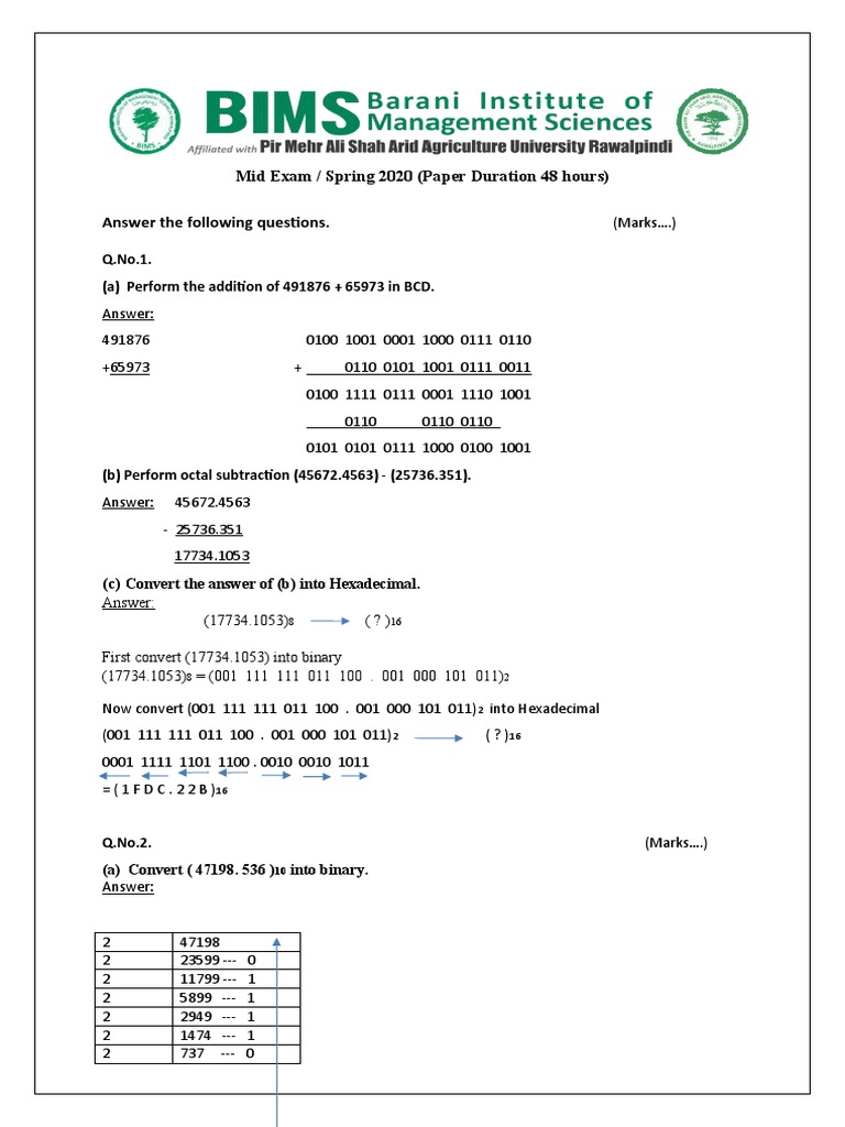 CS 763 Mid Term Exam Template BIMS | PDF | Lexicology | Numbers