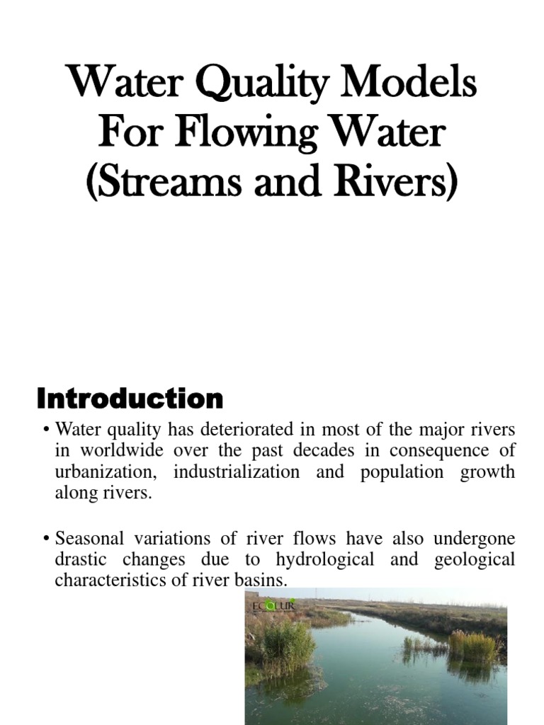 2.river Water Quality Modeling and Management | PDF | Water Pollution ...