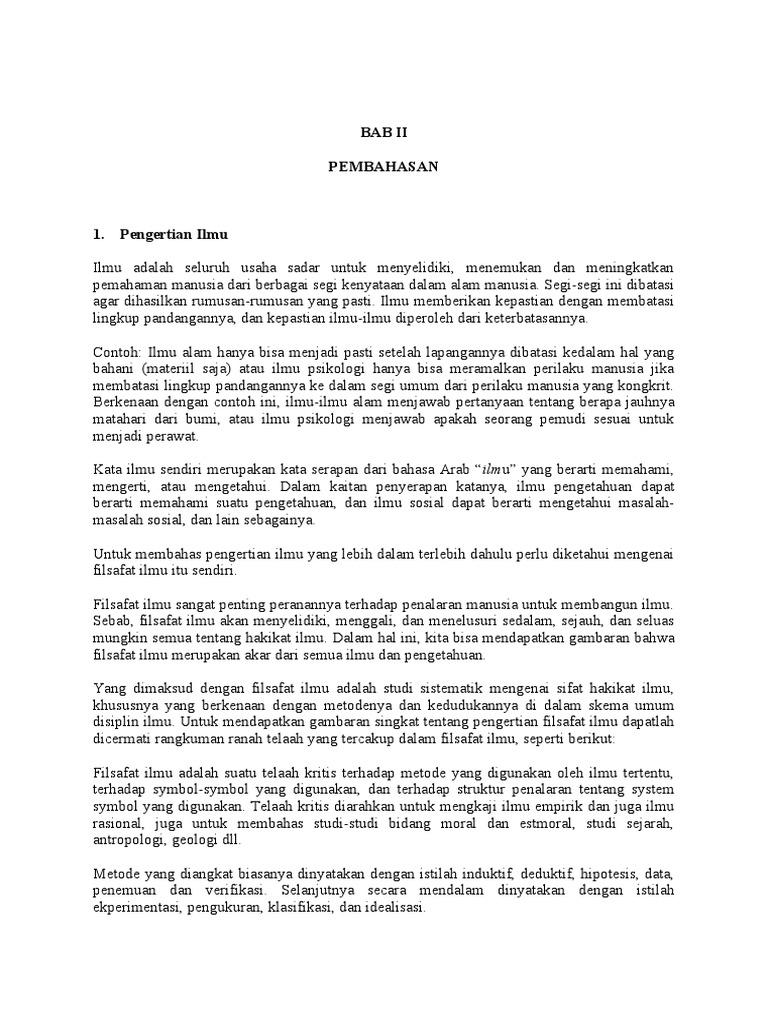 Filsafat Ilmu Kel 6 | PDF