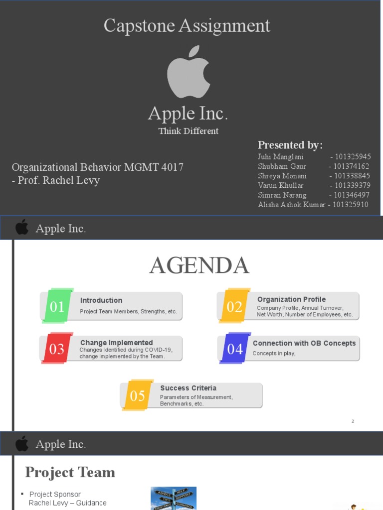 Capstone Assignment - Group 3 | PDF | Stocks | Apple Inc.