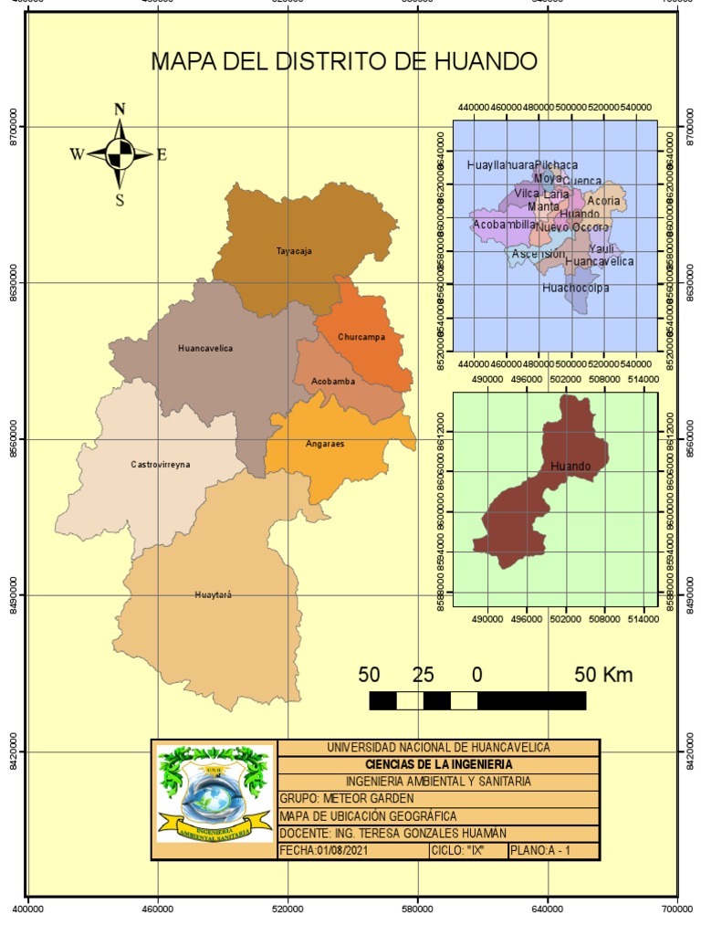 Mapa de Huando | PDF