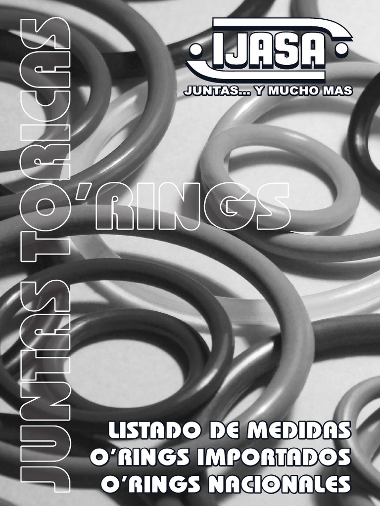 Juntas Toricas O'rings (Listado de Medidas) | PDF