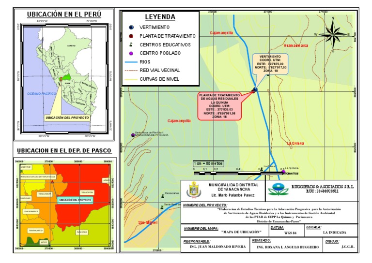 Mapa de Ubicacion La | PDF