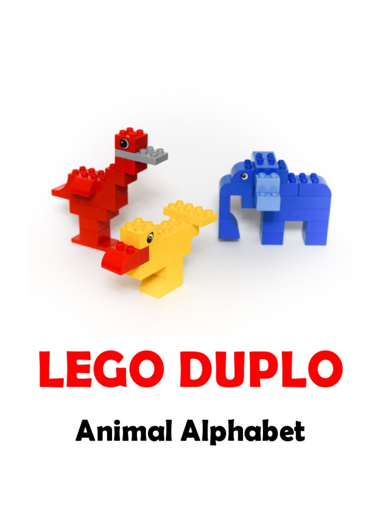 Lego Duplo Animal Alphabet | PDF | Octopus | Coccinellidae