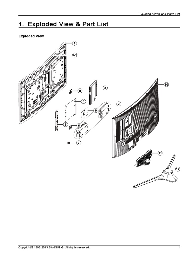 Exploded View & Part List | PDF | Units Of Measurement | International ...