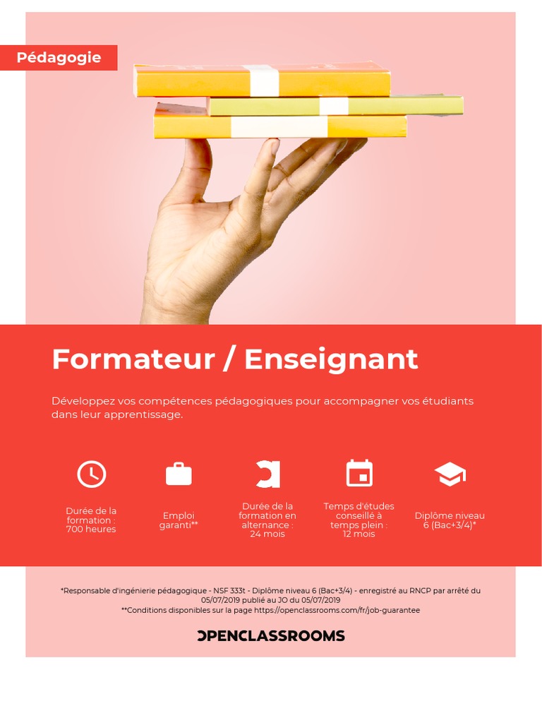 Formation Formateur/Enseignant : Compétences clés | PDF | Pédagogie ...