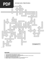 Tabla Períodica Gil Chaverri Química 10 | PDF | Rieles | Elementos químicos