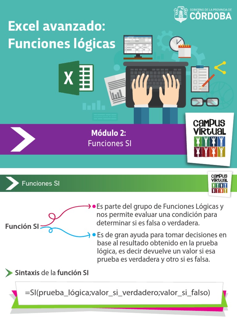 Modulo 2 - Funciones SI | PDF | Función (Matemáticas) | Microsoft Excel