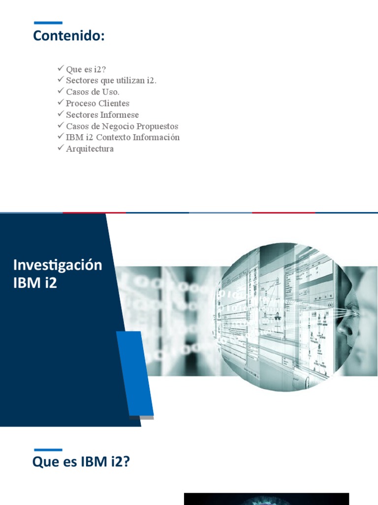 IBM I2 Completa | Descargar gratis PDF | Ibm | Bancos