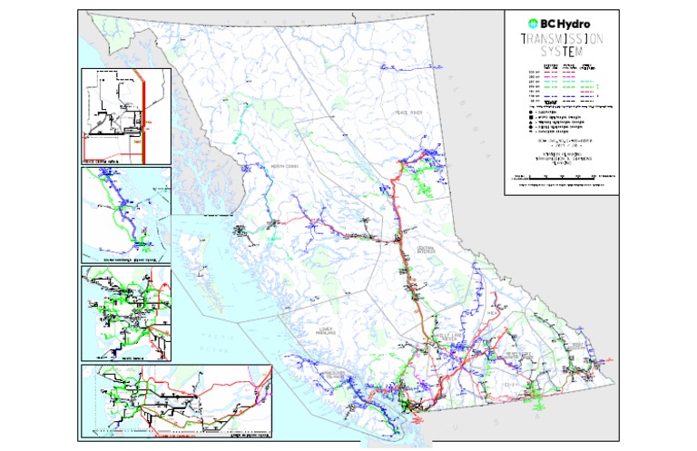 BC Hydro Transmission System | PDF