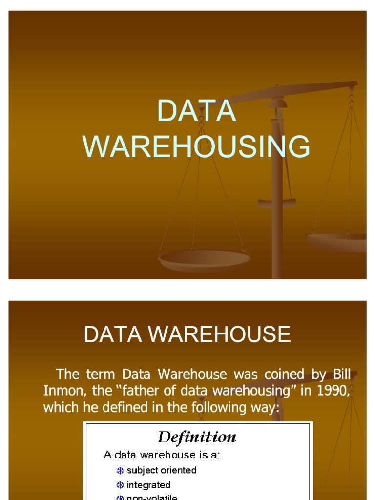 Data Warehousing | PDF | Data Warehouse | Metadata