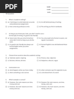 Model Answer Worksheet 3 Hanging Fire and Translating Grandfather's ...