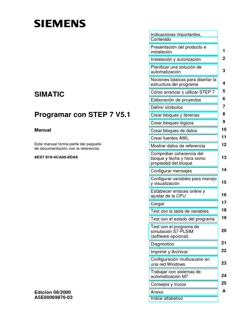 Programar Con STEP 7 | PDF