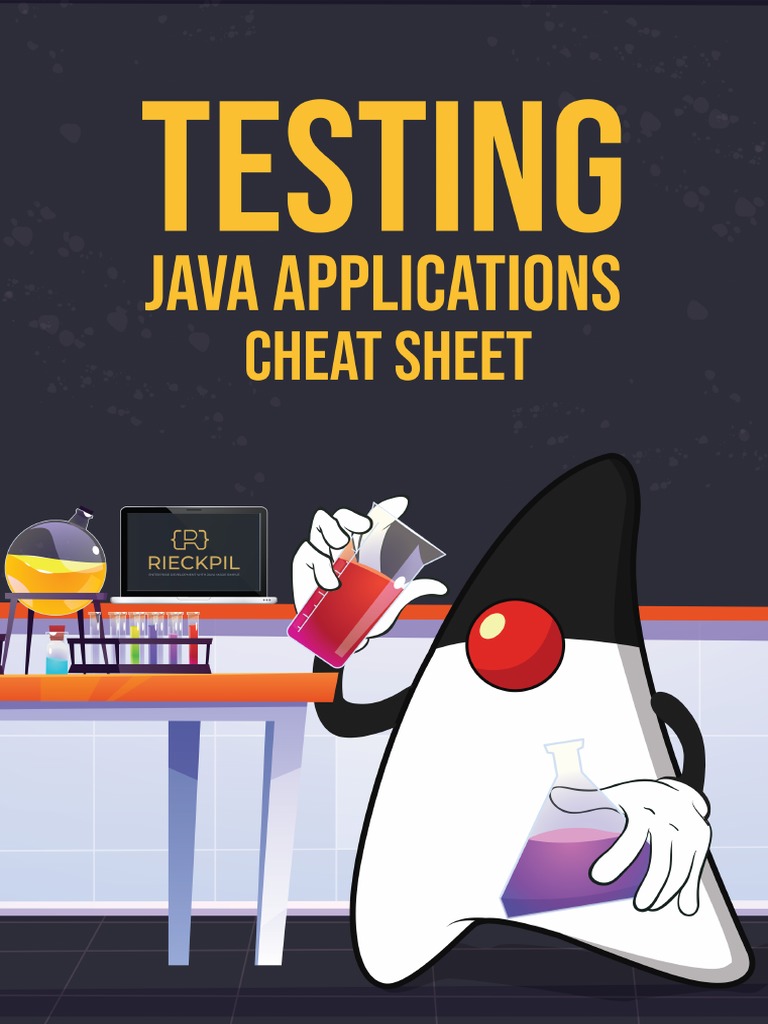 Testing Java Applications Cheat Sheet 1 2 Pdf Java Programming Language Computing Platforms