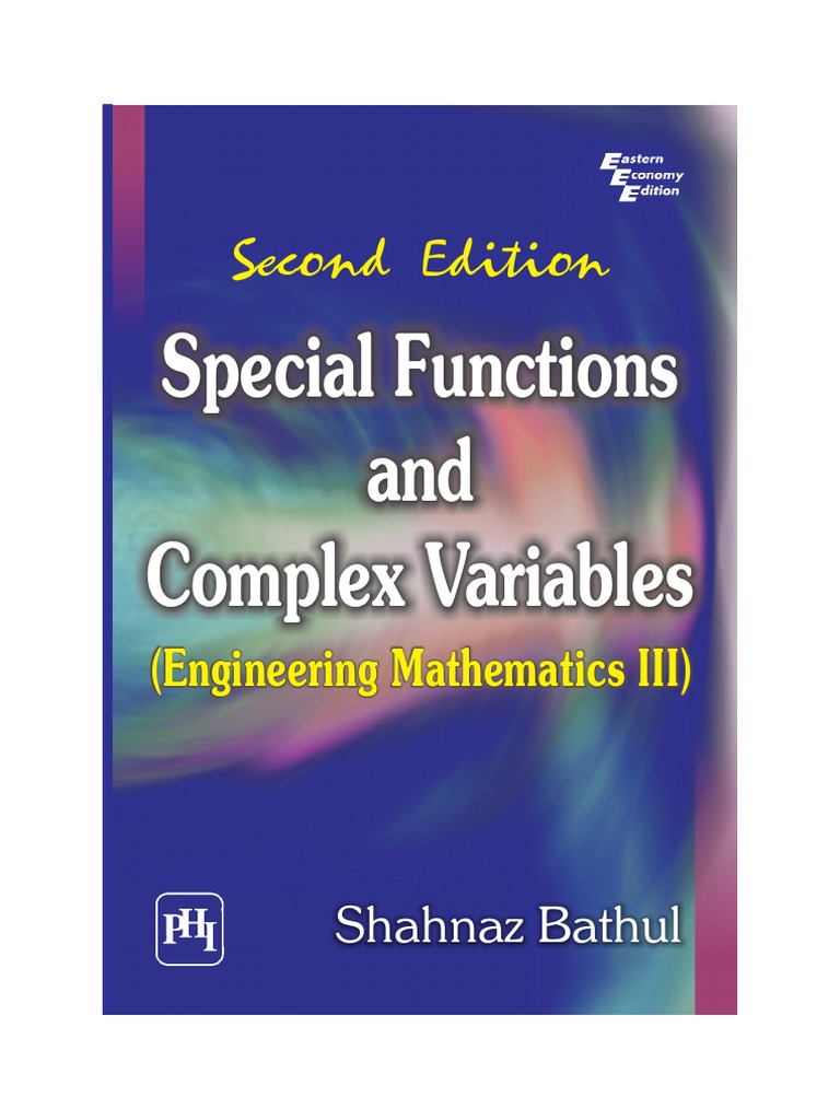 Second Edition: Special Functions and Complex Variables | Download Free PDF | Function ...