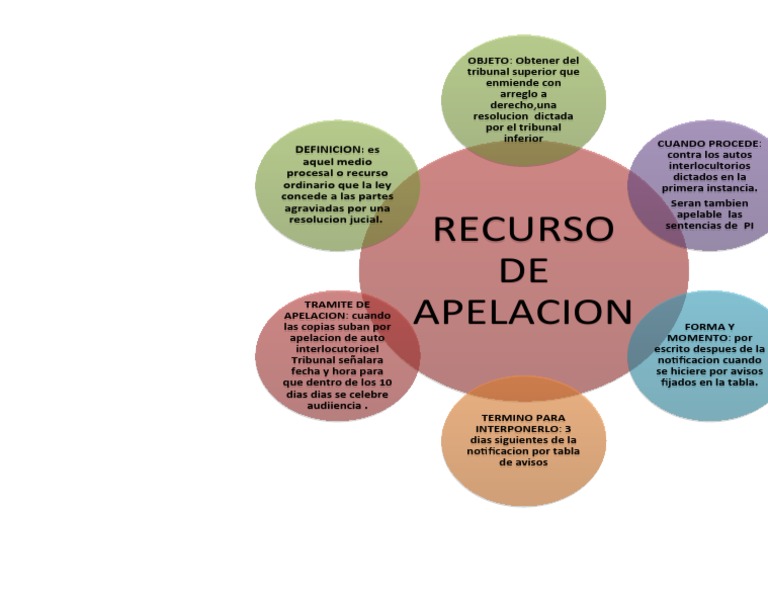 Esquema - Recurso de Apelacion | PDF