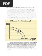 Economics Project: Effects On PPC Due To Various Government Policies ...