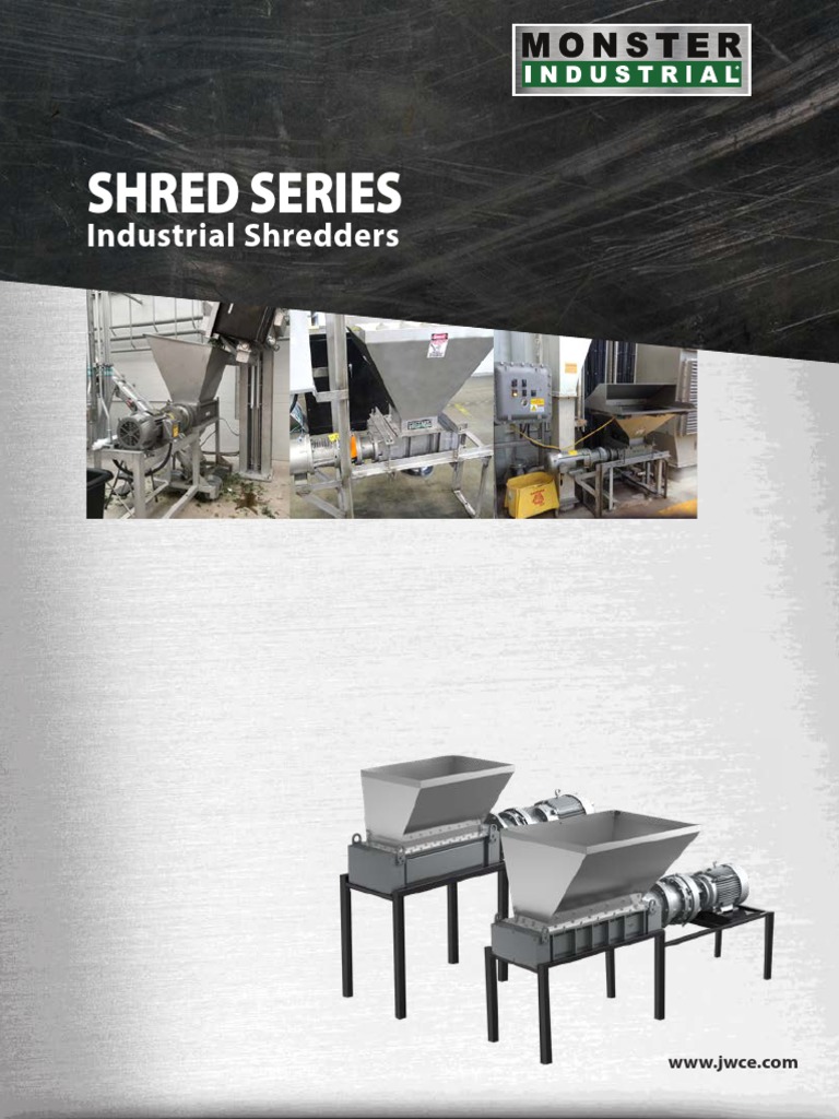 Monster Industrial Shred Series - North America | PDF | Steel | Mill ...