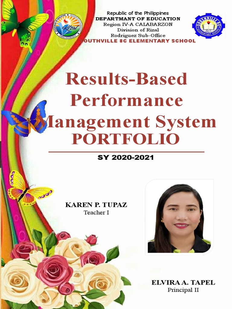 Teacher Performance Portfolio | PDF | Mentorship | Learning