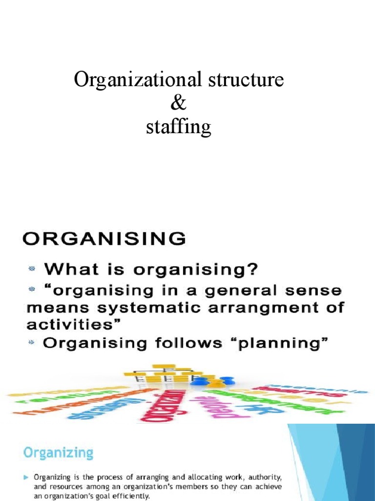 Organization Structure and Staffing | PDF | Human Resources ...