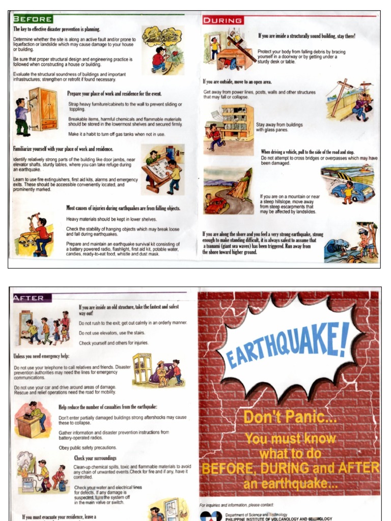 Dos And Donts Before During And After An Earthquake GREATER LADAKH