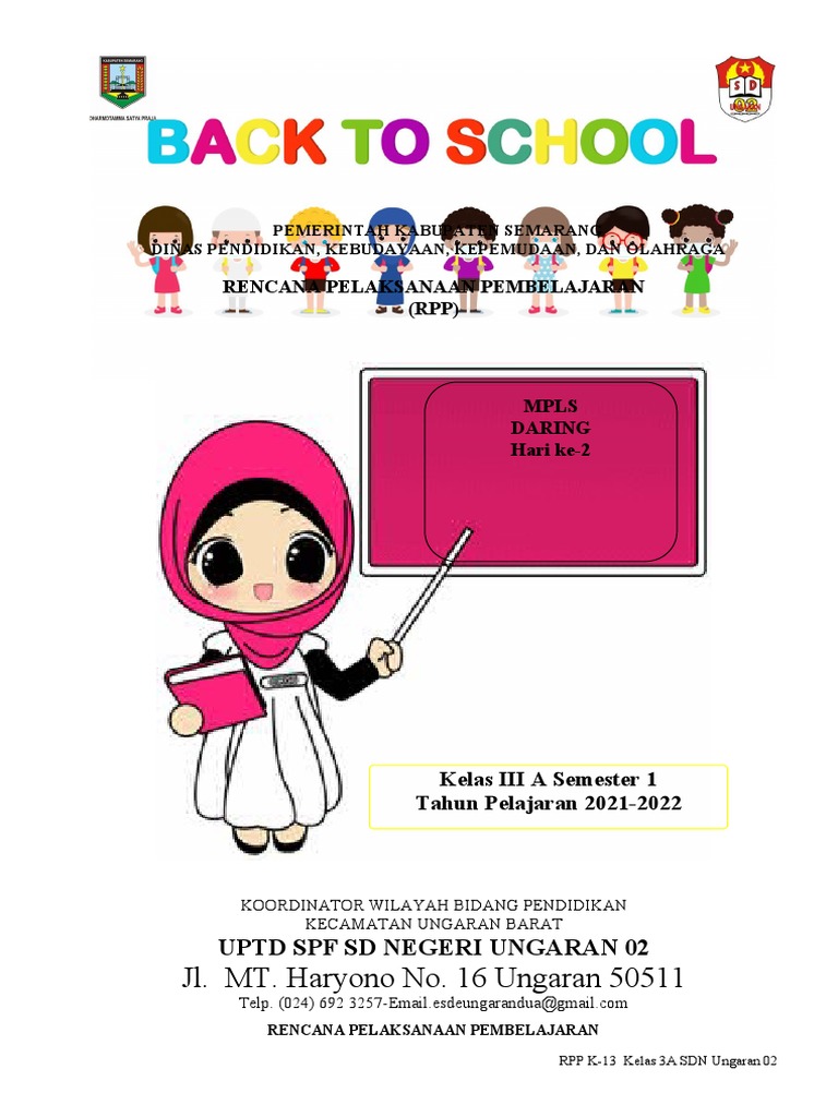 RPP MPLS Daring Kelas 3A. Selasa, 13 Juli 2021 | PDF