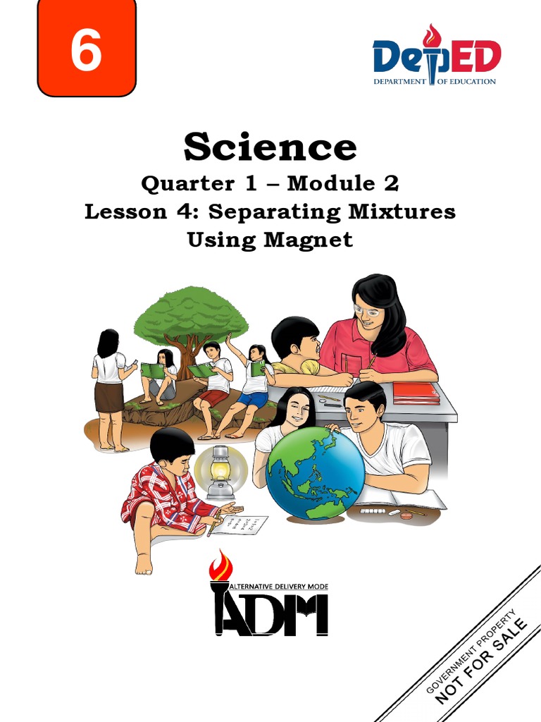 Science6 - q1 - Mod2les4 - Separating Mixtures Using Magnet | PDF ...
