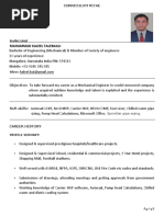 CV of QC Inspector Civil Mohammed Abu Sufiyan | PDF | Concrete | Specification (Technical Standard)