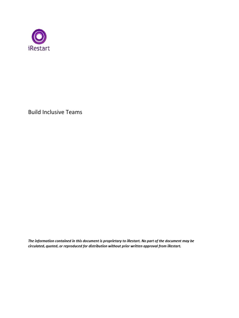 HANDOUT Build Inclusive Teams | PDF | Attachment Theory | Feeling