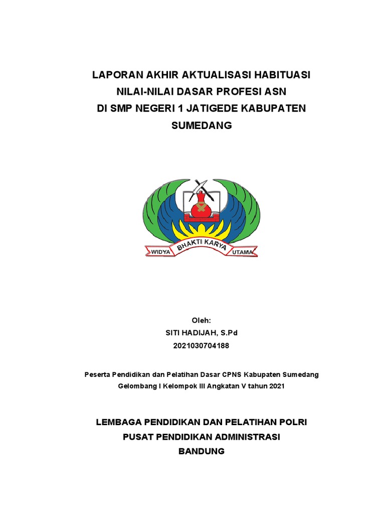 LAH Siti Hadijah SDH TTD Coach | PDF