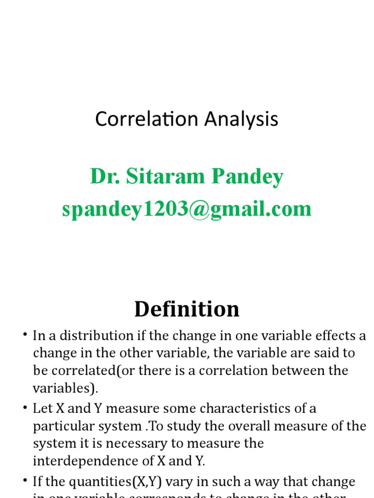 Correlation Analysis MBA | PDF | Correlation And Dependence | Applied Mathematics