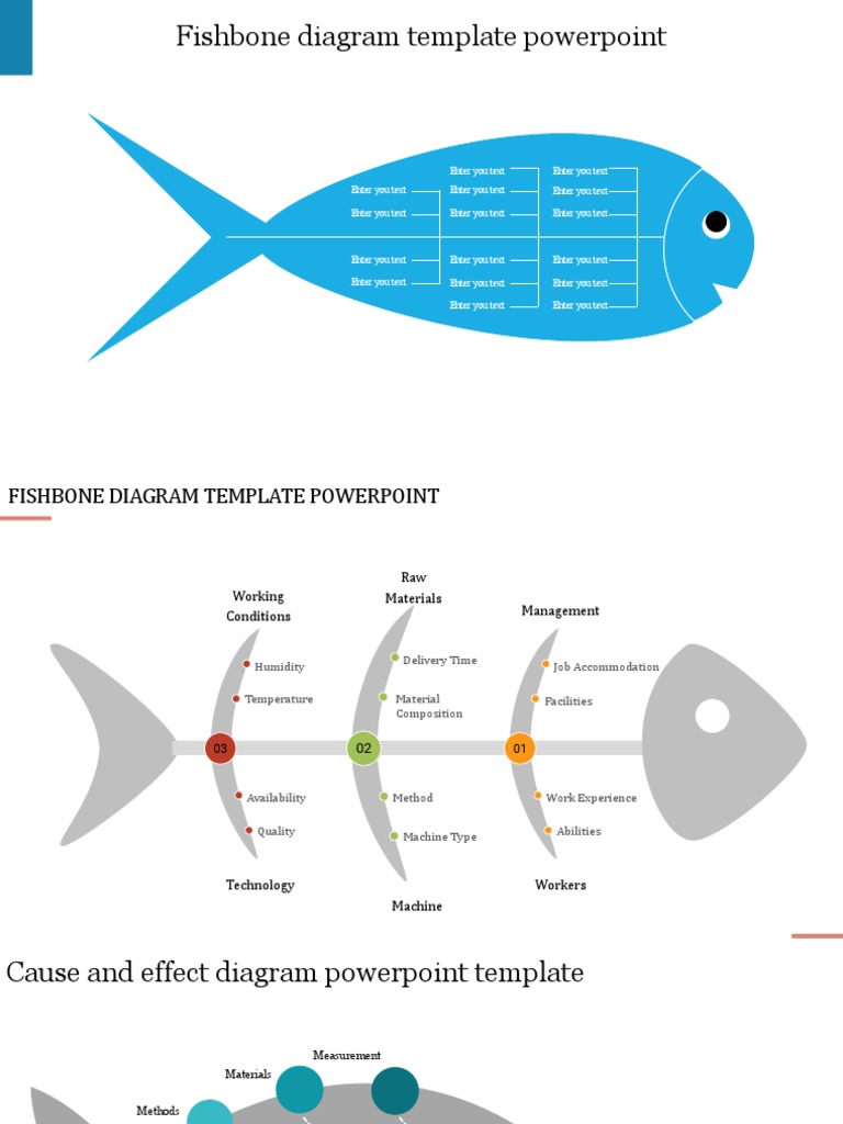 Best Fishbone PPT Template Slides 1 | PDF | Microsoft Power Point