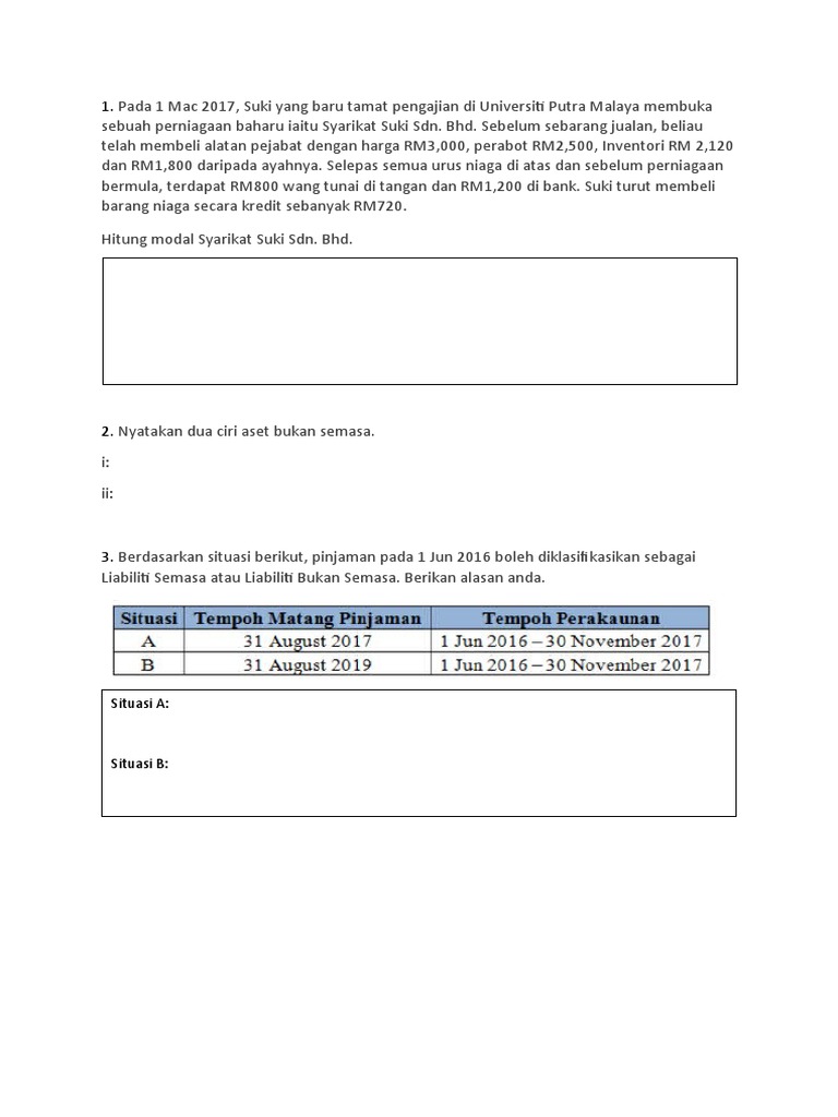 Akaun Form 4 Bab 2 | PDF