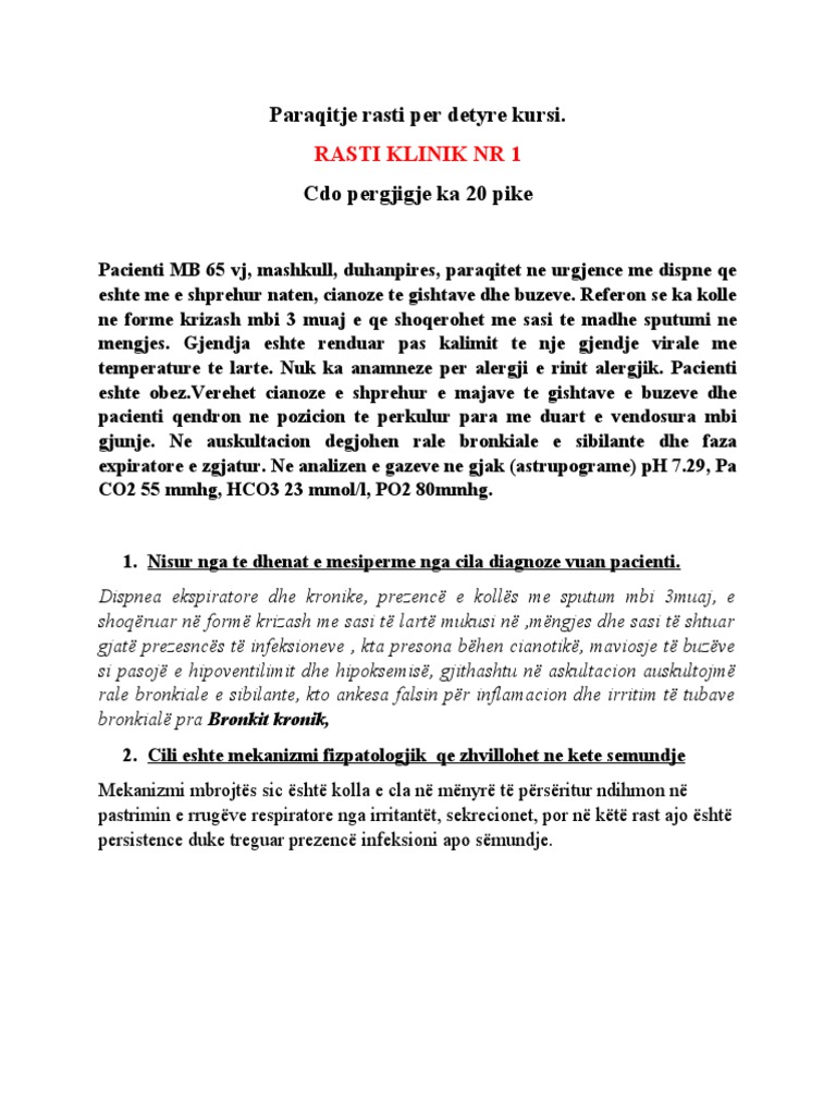 Paraqitje Rasti Per Detyre Kursi | PDF