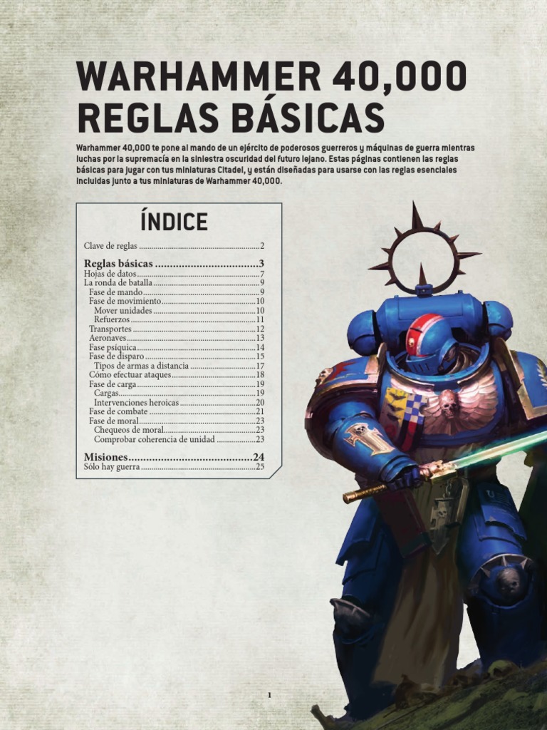 40k Reglas Básicas | PDF